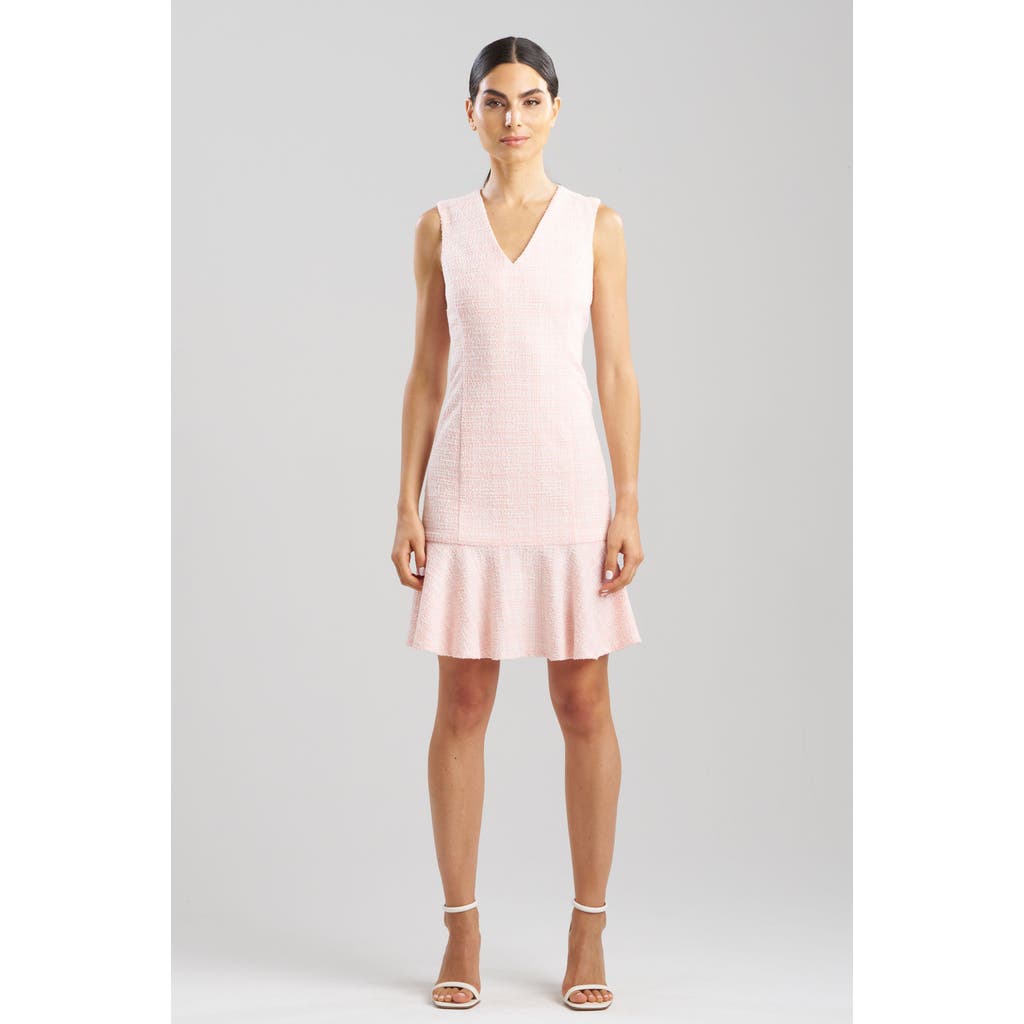 NATORI Natori Tweed V-Neck Dress